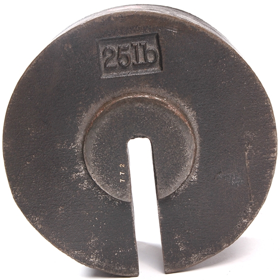 10 x 25.0 lbf Weights | Calibration Weights | Calibration Beams ...